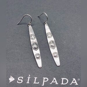 Silpada | Jewelry | Silpada Sterling Rare Vhtf Vertical Radiance French ...